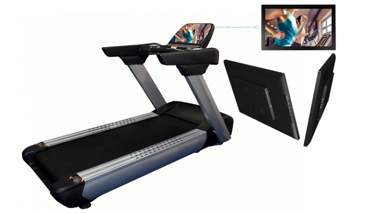 Indoor Exercise Bike Treadmill Screen