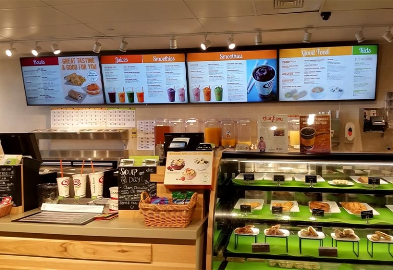 Food and Drink LCD Screen Solutions - Kontech