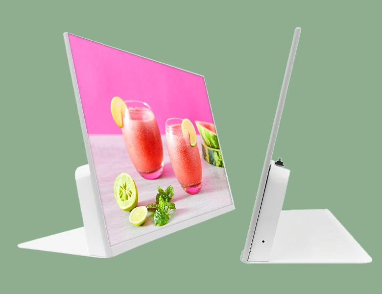 Tabletop Digital Menu Boards Display