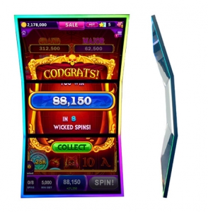 Curved Gaming And Slot Machine Monitor - kontech