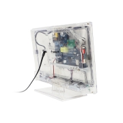 Clear see-through Prison TV for jail / detention center use - kontech