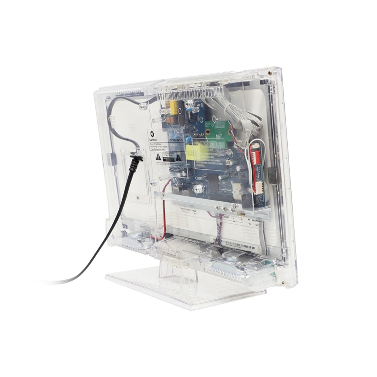 Clear see-through Prison TV for jail / detention center use - kontech